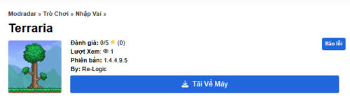 Tải Terraria MOD APK 1.4.4.9.6 (MOD Bất Tử/Trang Bị) Cho Android