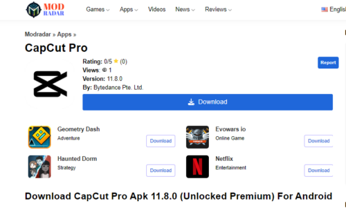 Download CapCut Pro Apk 13.0.0 (Unlocked Premium) For Android