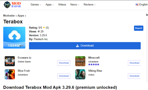 Download Terabox Mod Apk 3.29.6 (premium unlocked) (premium unlocked)