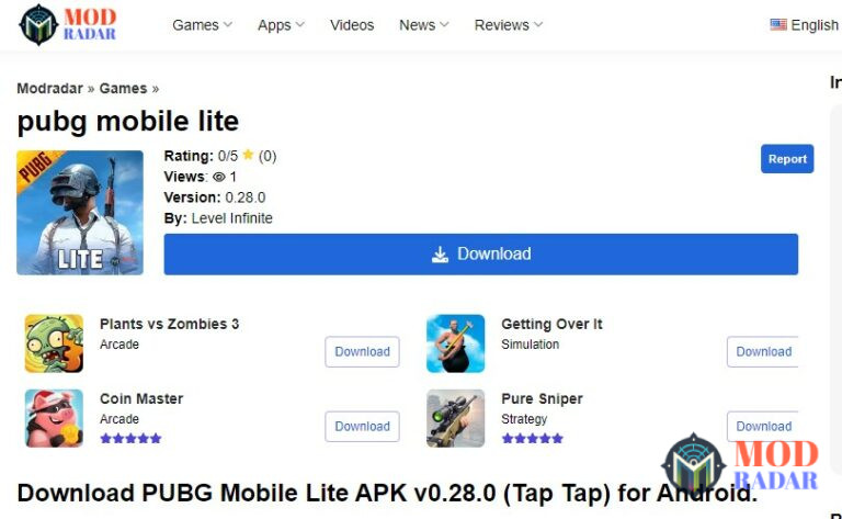 Download PUBG Mobile Lite APK v0.31.0 (Tap Tap) for Android.