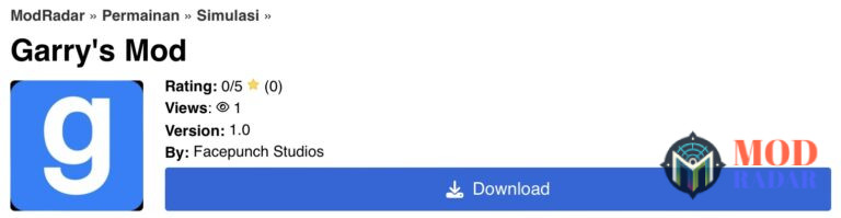 Download Garry's Mod Mobile APK Versi 1.0 Terbaru