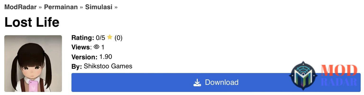 Download Lost Life Mod APK Versi 1.90 (Unlimited Heart) Terbaru