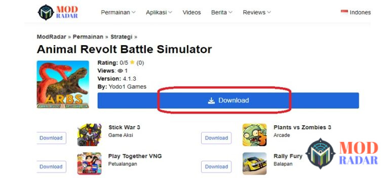 Download Animal Revolt Battle Simulator Mod Apk (Unlocked All) v4.1.3