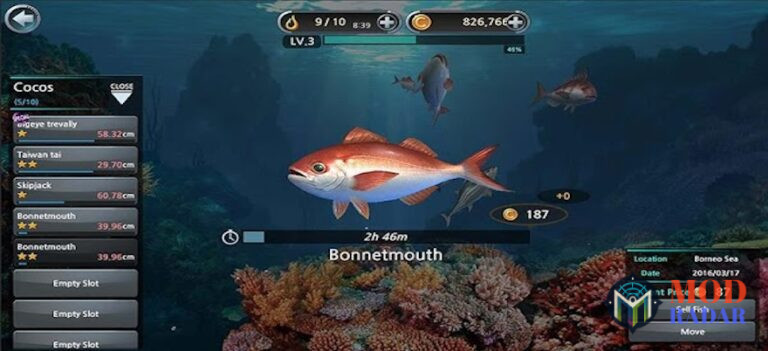 Download Fishing Hook Mod APK (Max Level, Uang Tak Terbatas) v2.5.6