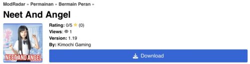 Download Game Neet and Angel Mod APK Bahasa Indonesia (Uang Tanpa Batas)