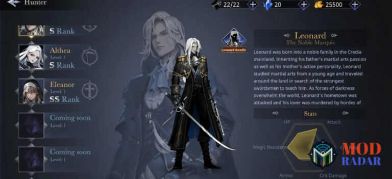 Download Shadow Slayer Mod Apk V1.2.42 (Unlock All Characters)