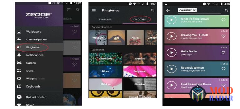 Download Zedge Mod APK v8.74.2 (Premium Unlocked) Latest Version