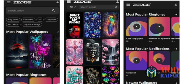 Download Zedge Mod APK v8.74.2 (Premium Unlocked) Latest Version
