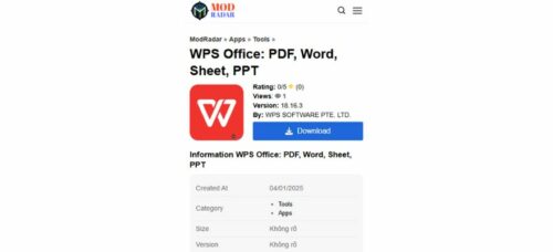 Download WPS Office Mod APK Pro (Premium Unlocked) 18.16.3