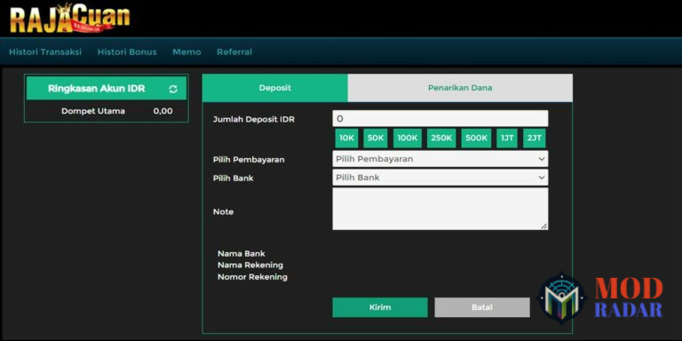 Rajacuan - Login RTP & Depo Rp100.000 Dapatkan Bonus 10%