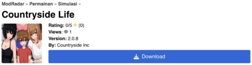 Download Game Countryside Life Apk Versi 2.0.8 untuk Android
