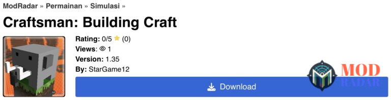 Download Craftsman Mod APK Versi 1.35 (Bebas Iklan) Terbaru