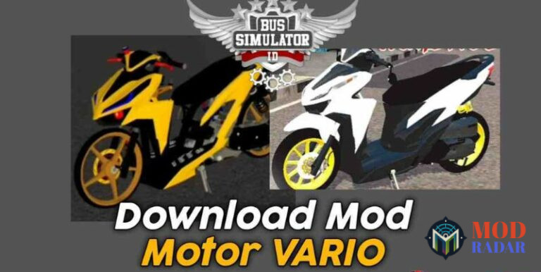 Download Mod BUSSID Motor Vario Versi 3.0 Terbaru 2024
