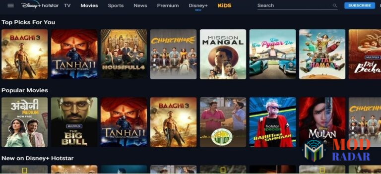 Download Hotstar Mod APK (Premium) 24.11.04.9 Latest Version