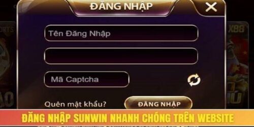 Cách đăng nhập Sunwin an toàn - Đơn giản chỉ trong 3 bước